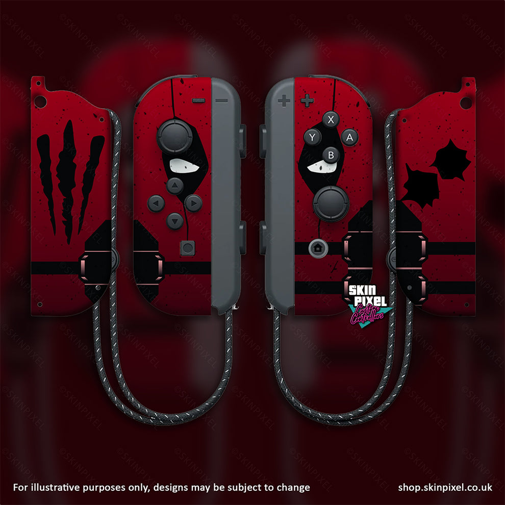 Deadpool Joy-Con – Skin Pixel